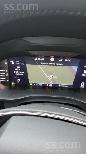 White Skoda Kodiaq 2022 in Riga, with an engine capacity of 2.00 L and mileage of 45 thousand km for 40000 €, photo 8 on AUTOMOTO.COM.LV