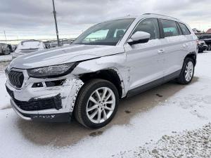 Balts Skoda Kodiaq 2023 Šauļi, ar dzinēja tilpumu 1.97 L un nobraukumu 105 tūkst. km par 21300 €, foto  vietnē AUTOMOTO.COM.LV