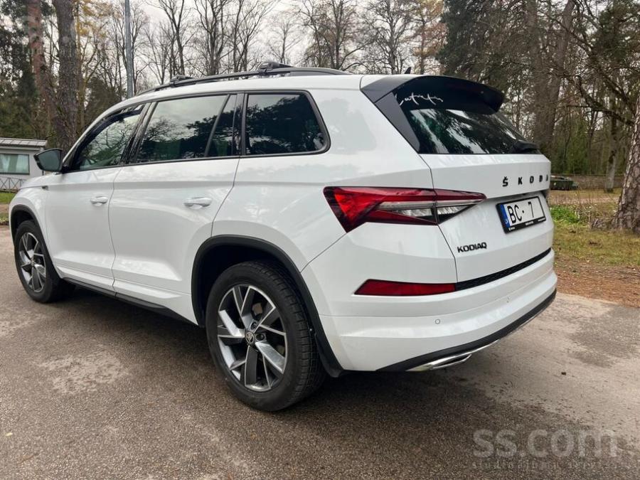 Balts Skoda Kodiaq 2023 Rīga, ar dzinēja tilpumu 1.50 L un nobraukumu 52 tūkst. km par 31995 €, foto 6 vietnē AUTOMOTO.COM.LV