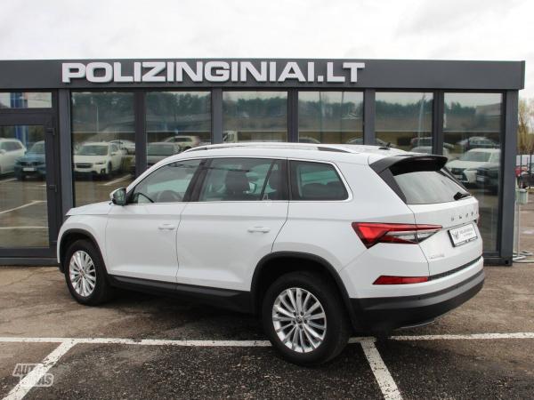 White Skoda Kodiaq 2023 in Vilnius, with an engine capacity of 1.50 L and mileage of 90 thousand km for 29500 €, photo 4 on AUTOMOTO.COM.LV