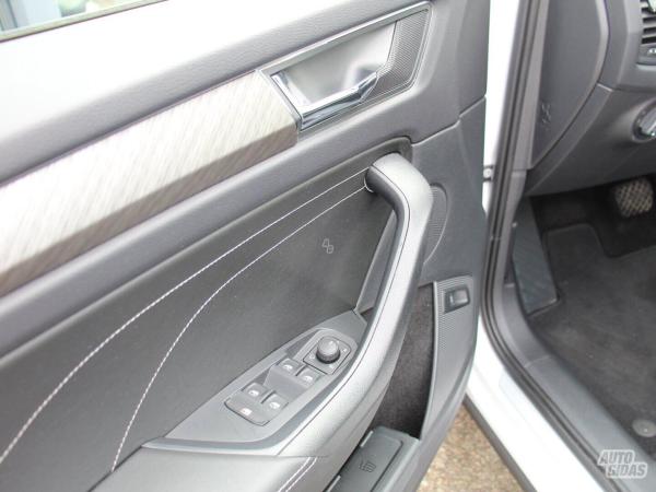White Skoda Kodiaq 2023 in Vilnius, with an engine capacity of 1.50 L and mileage of 90 thousand km for 29500 €, photo 10 on AUTOMOTO.COM.LV