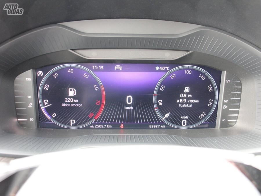 Белый Шкода Kodiaq 2023 в Вильнюс, объемом двигателя 1.50 л и пробегом 90 тыс. км за 29500 €, фото 13 на AUTOMOTO.COM.LV