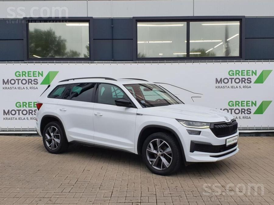 Balts Skoda Kodiaq 2023 Rīga, ar dzinēja tilpumu 1.50 L un nobraukumu 105 tūkst. km par 29500 €, foto 3 vietnē AUTOMOTO.COM.LV