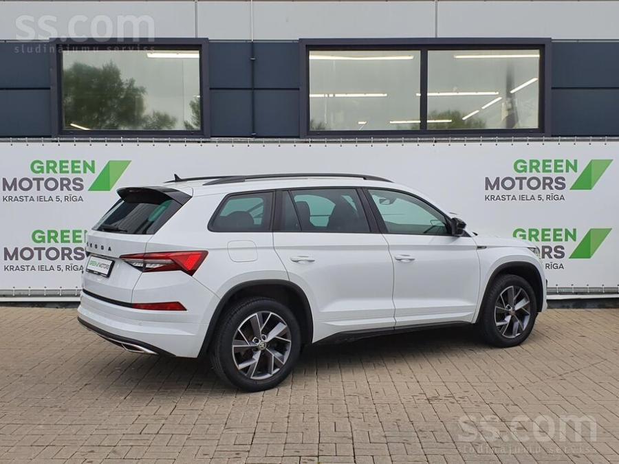 Balts Skoda Kodiaq 2023 Rīga, ar dzinēja tilpumu 1.50 L un nobraukumu 105 tūkst. km par 29500 €, foto 7 vietnē AUTOMOTO.COM.LV