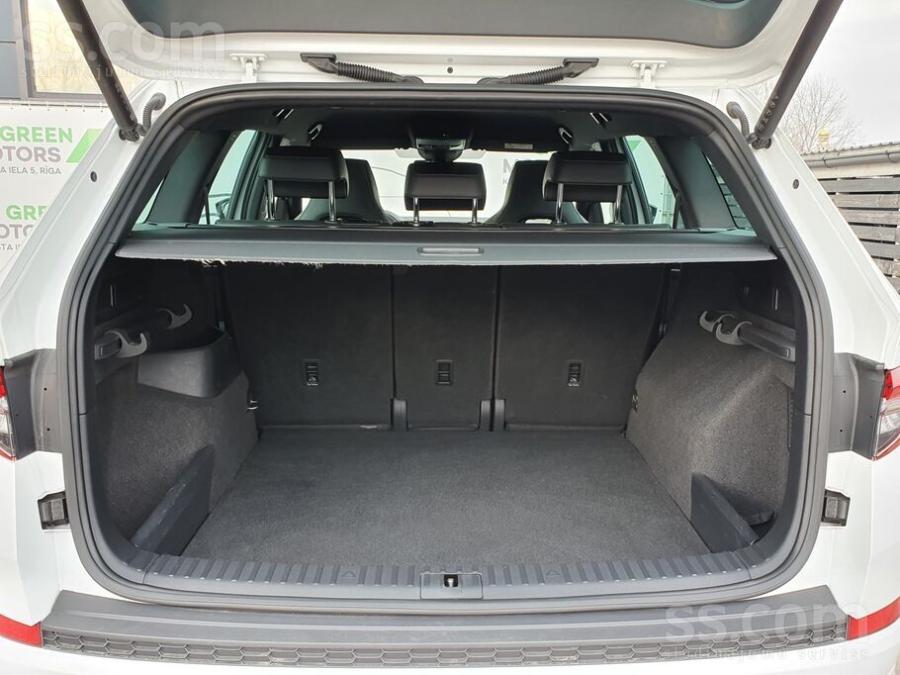 Balts Skoda Kodiaq 2023 Rīga, ar dzinēja tilpumu 1.50 L un nobraukumu 105 tūkst. km par 29500 €, foto 11 vietnē AUTOMOTO.COM.LV