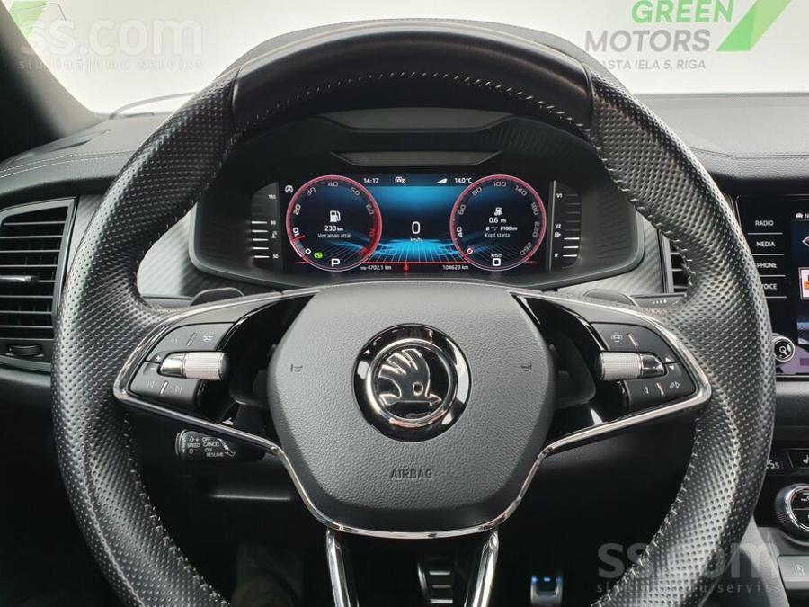 Balts Skoda Kodiaq 2023 Rīga, ar dzinēja tilpumu 1.50 L un nobraukumu 105 tūkst. km par 29500 €, foto 14 vietnē AUTOMOTO.COM.LV