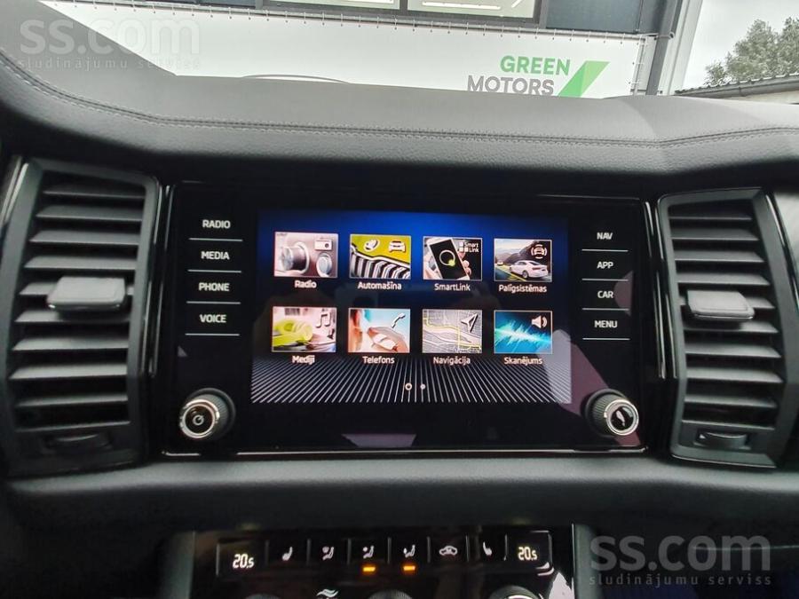 Balts Skoda Kodiaq 2023 Rīga, ar dzinēja tilpumu 1.50 L un nobraukumu 105 tūkst. km par 29500 €, foto 23 vietnē AUTOMOTO.COM.LV