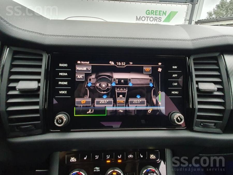 Balts Skoda Kodiaq 2023 Rīga, ar dzinēja tilpumu 1.50 L un nobraukumu 105 tūkst. km par 29500 €, foto 30 vietnē AUTOMOTO.COM.LV