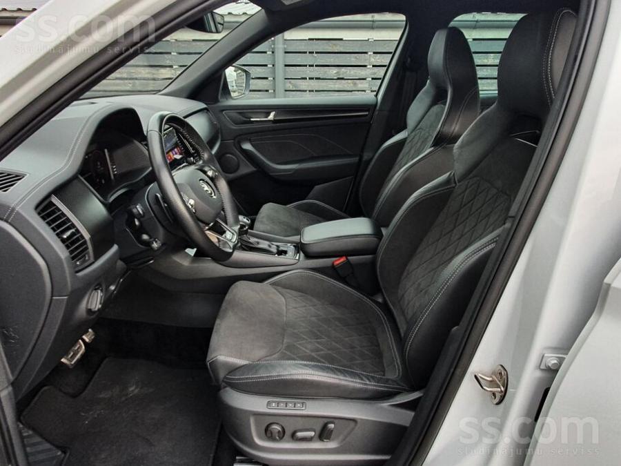 Белый Шкода Kodiaq 2023 в Рига, объемом двигателя 1.50 л и пробегом 105 тыс. км за 28500 €, фото 9 на AUTOMOTO.COM.LV