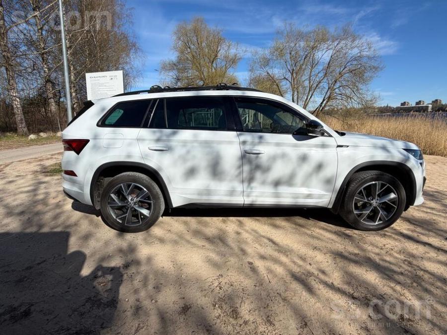 Balts Skoda Kodiaq 2023 Rīga, ar dzinēja tilpumu 1.50 L un nobraukumu 56 tūkst. km par 31595 €, foto 5 vietnē AUTOMOTO.COM.LV