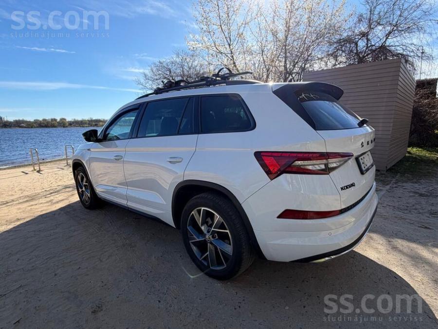Balts Skoda Kodiaq 2023 Rīga, ar dzinēja tilpumu 1.50 L un nobraukumu 56 tūkst. km par 31595 €, foto 8 vietnē AUTOMOTO.COM.LV