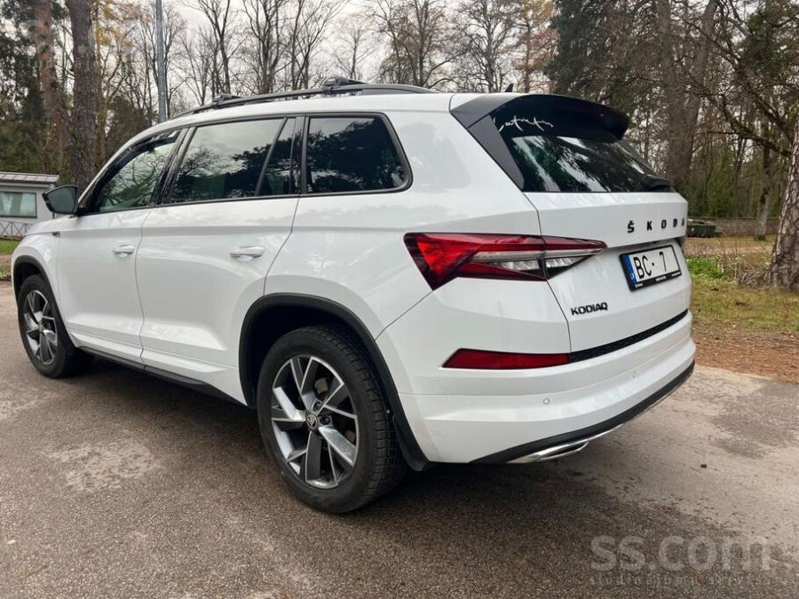 Balts Skoda Kodiaq 2023 Rīga, ar dzinēja tilpumu 1.50 L un nobraukumu 48 tūkst. km par 31990 €, foto 7 vietnē AUTOMOTO.COM.LV