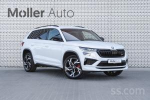 Белый Шкода Kodiaq 2023 в Рига, объемом двигателя 2.00 л и пробегом 125 тыс. км за 35200 €, фото 3 на AUTOMOTO.COM.LV