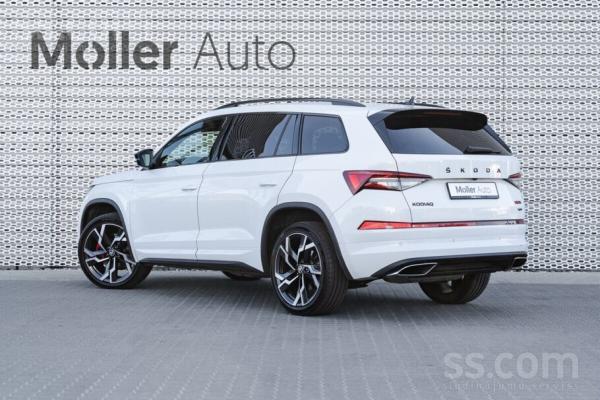 Balts Skoda Kodiaq 2023 Rīga, ar dzinēja tilpumu 2.00 L un nobraukumu 125 tūkst. km par 35200 €, foto 3 vietnē AUTOMOTO.COM.LV