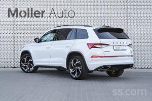 Белый Шкода Kodiaq 2023 в Рига, объемом двигателя 2.00 л и пробегом 125 тыс. км за 35200 €, фото 4 на AUTOMOTO.COM.LV