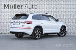 Белый Шкода Kodiaq 2023 в Рига, объемом двигателя 2.00 л и пробегом 125 тыс. км за 35200 €, фото 5 на AUTOMOTO.COM.LV