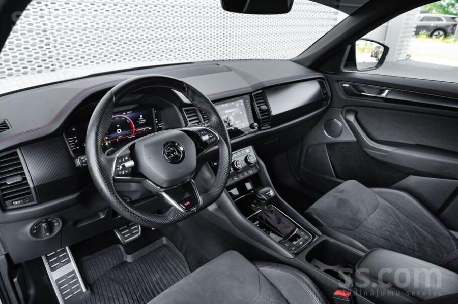 Белый Шкода Kodiaq 2023 в Рига, объемом двигателя 2.00 л и пробегом 125 тыс. км за 35200 €, фото 11 на AUTOMOTO.COM.LV