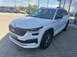 Белый Шкода Kodiaq 2023 в Каунас, объемом двигателя 1.50 л и пробегом 229 тыс. км за 24900 €, фото  на AUTOMOTO.COM.LV