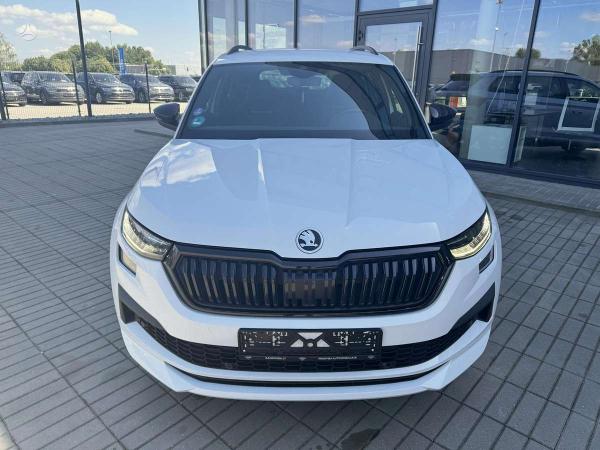 Balts Skoda Kodiaq 2023 Kauņa, ar dzinēja tilpumu 1.50 L un nobraukumu 229 tūkst. km par 24900 €, foto 2 vietnē AUTOMOTO.COM.LV