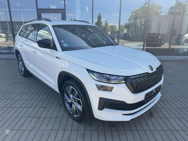Balts Skoda Kodiaq 2023 Kauņa, ar dzinēja tilpumu 1.50 L un nobraukumu 229 tūkst. km par 24900 €, foto 3 vietnē AUTOMOTO.COM.LV