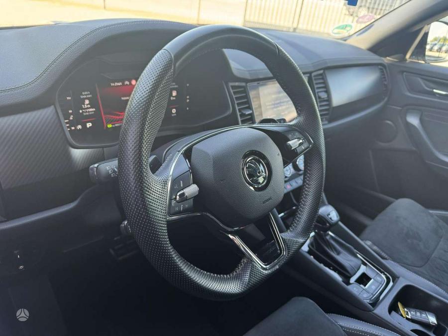 Белый Шкода Kodiaq 2023 в Каунас, объемом двигателя 1.50 л и пробегом 229 тыс. км за 24900 €, фото 13 на AUTOMOTO.COM.LV
