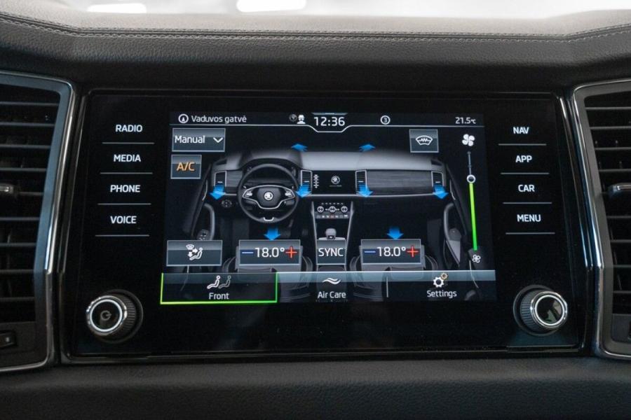 Белый Шкода Kodiaq 2023 в Вильнюс, объемом двигателя 2.00 л и пробегом 158 тыс. км за 23800 €, фото 19 на AUTOMOTO.COM.LV