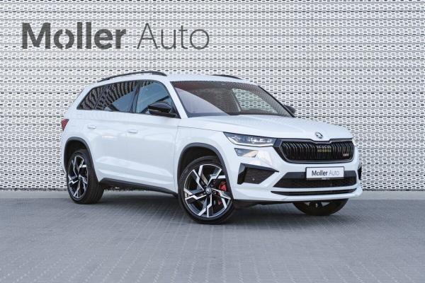Белый Шкода Kodiaq 2023 в Марупе, объемом двигателя 2.00 л и пробегом 80 тыс. км за 34550 €, фото 2 на AUTOMOTO.COM.LV