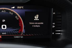 White Skoda Kodiaq 2023 in Marupe, with an engine capacity of 2.00 L and mileage of 80 thousand km for 34550 €, photo 16 on AUTOMOTO.COM.LV