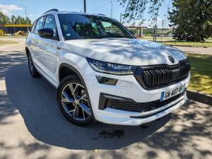 Белый Шкода Kodiaq 2023 в Таураге, объемом двигателя 1.97 л и пробегом 216 тыс. км за 24200 €, фото  на AUTOMOTO.COM.LV