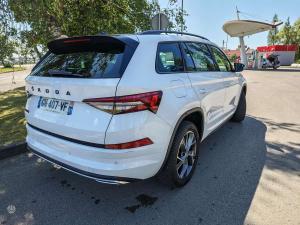 Белый Шкода Kodiaq 2023 в Таураге, объемом двигателя 1.97 л и пробегом 216 тыс. км за 24200 €, фото 8 на AUTOMOTO.COM.LV