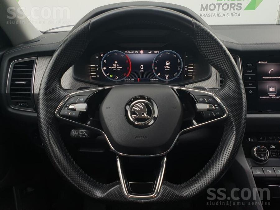 Balts Skoda Kodiaq 2023 Rīga, ar dzinēja tilpumu 2.00 L un nobraukumu 109 tūkst. km par 29500 €, foto 15 vietnē AUTOMOTO.COM.LV