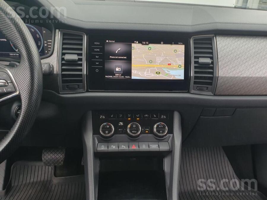 Balts Skoda Kodiaq 2023 Rīga, ar dzinēja tilpumu 2.00 L un nobraukumu 109 tūkst. km par 29500 €, foto 19 vietnē AUTOMOTO.COM.LV