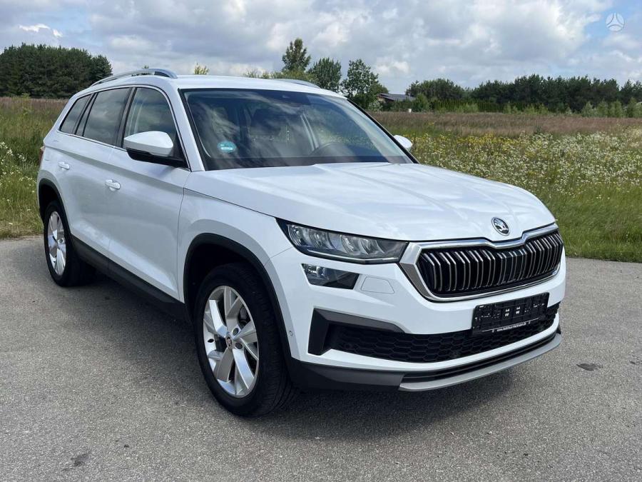 Balts Skoda Kodiaq 2023 Panevēža, ar dzinēja tilpumu 1.97 L un nobraukumu 197 tūkst. km par 19900 €, foto 3 vietnē AUTOMOTO.COM.LV