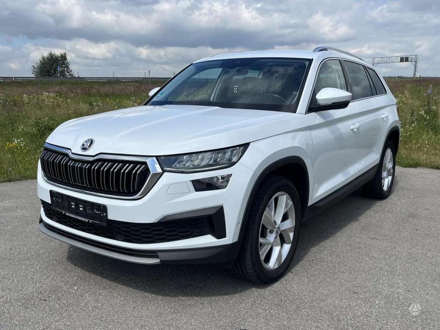 Balts Skoda Kodiaq 2023 Panevēža, ar dzinēja tilpumu 1.97 L un nobraukumu 197 tūkst. km par 19900 €, foto 4 vietnē AUTOMOTO.COM.LV