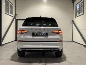 White Skoda Kodiaq 2023 in Siauliai, with an engine capacity of 1.97 L and mileage of 135 thousand km for 28800 €, photo 6 on AUTOMOTO.COM.LV