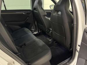 White Skoda Kodiaq 2023 in Siauliai, with an engine capacity of 1.97 L and mileage of 135 thousand km for 28800 €, photo 18 on AUTOMOTO.COM.LV