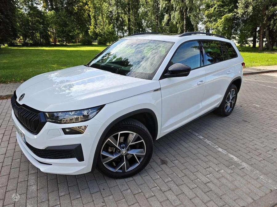 Balts Skoda Kodiaq 2023 Tauragė, ar dzinēja tilpumu 1.97 L un nobraukumu 265 tūkst. km par 22900 €, foto 3 vietnē AUTOMOTO.COM.LV