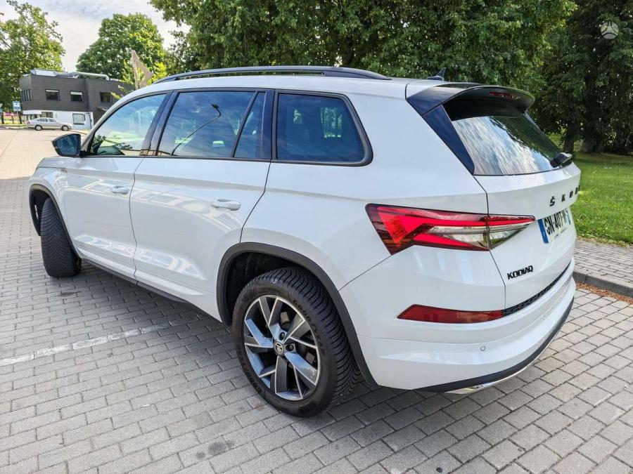 Balts Skoda Kodiaq 2023 Tauragė, ar dzinēja tilpumu 1.97 L un nobraukumu 265 tūkst. km par 22900 €, foto 5 vietnē AUTOMOTO.COM.LV