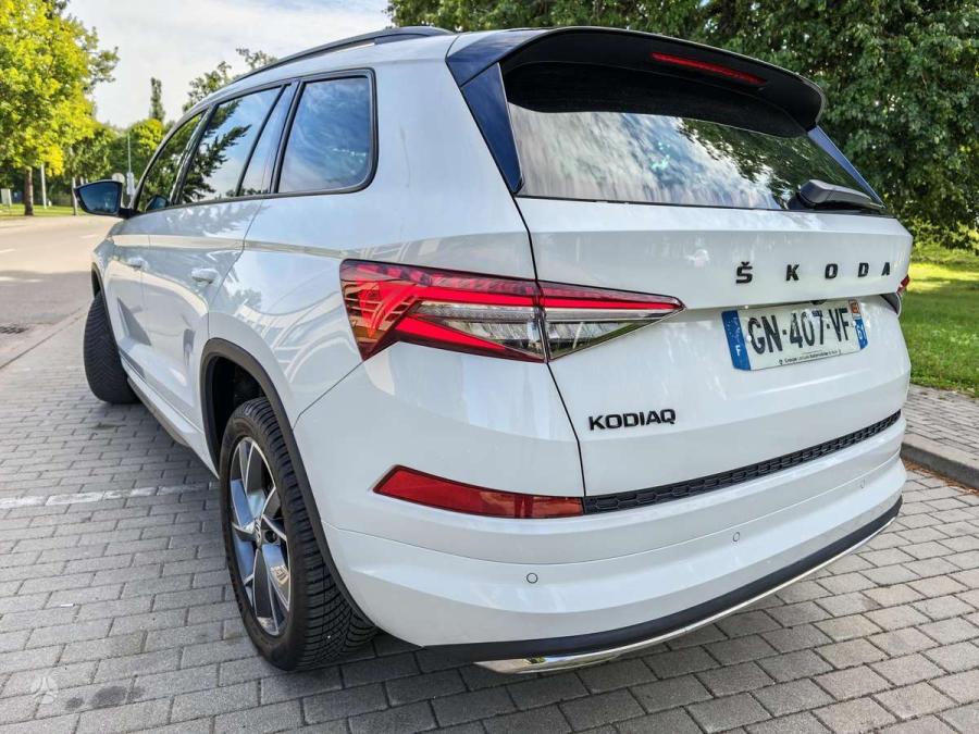 Balts Skoda Kodiaq 2023 Tauragė, ar dzinēja tilpumu 1.97 L un nobraukumu 265 tūkst. km par 22900 €, foto 6 vietnē AUTOMOTO.COM.LV
