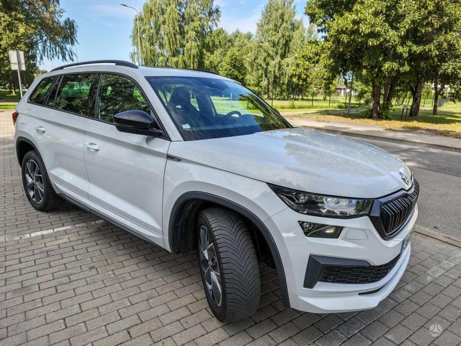 Balts Skoda Kodiaq 2023 Tauragė, ar dzinēja tilpumu 1.97 L un nobraukumu 265 tūkst. km par 22900 €, foto 10 vietnē AUTOMOTO.COM.LV