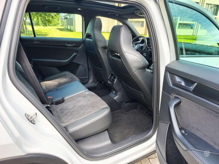 Balts Skoda Kodiaq 2023 Tauragė, ar dzinēja tilpumu 1.97 L un nobraukumu 265 tūkst. km par 22900 €, foto 14 vietnē AUTOMOTO.COM.LV