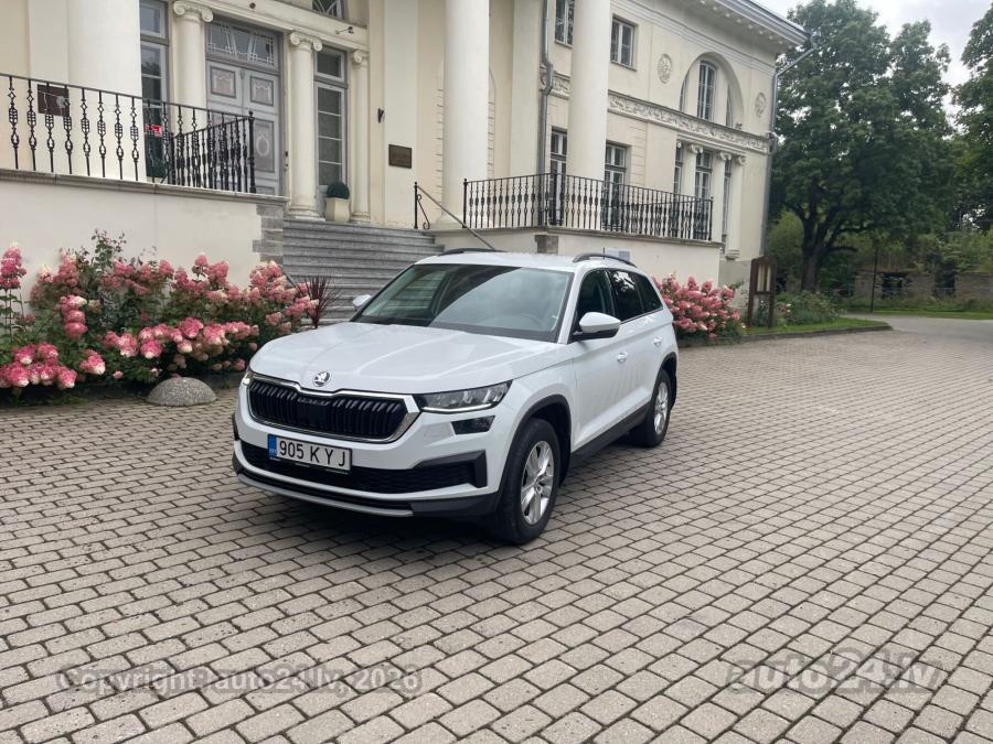 Белый Шкода Kodiaq 2023 в Раквере, объемом двигателя 1.50 л и пробегом 83 тыс. км за 24800 €, фото 1 на AUTOMOTO.COM.LV