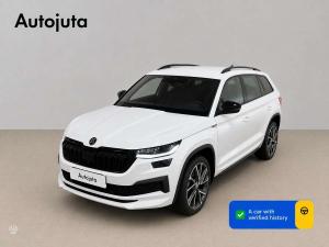 Skoda Kodiaq 2023 in Kaunas on AUTOMOTO.COM.LV White Skoda Kodiaq 2023 in Kaunas, with an engine capacity of 1.97 L and mileage of 163 thousand km for 25900 €, photo 1 on AUTOMOTO.COM.LV