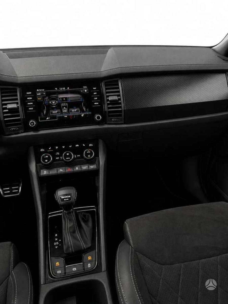 Balts Skoda Kodiaq 2023 Kauņa, ar dzinēja tilpumu 1.97 L un nobraukumu 163 tūkst. km par 25900 €, foto 12 vietnē AUTOMOTO.COM.LV
