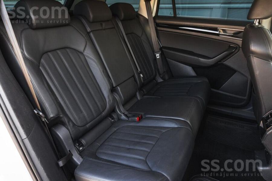 Balts Skoda Kodiaq 2023 Ventspils, ar dzinēja tilpumu 2.00 L un nobraukumu 149 tūkst. km par 30850 €, foto 33 vietnē AUTOMOTO.COM.LV