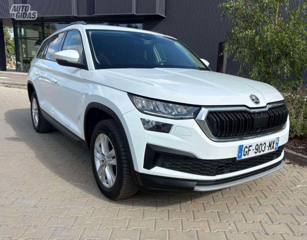 Balts Skoda Kodiaq 2023 Kauņa, ar dzinēja tilpumu 2.00 L un nobraukumu 190 tūkst. km par 19500 €, foto 1 vietnē AUTOMOTO.COM.LV