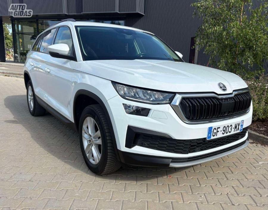 Balts Skoda Kodiaq 2023 Kauņa, ar dzinēja tilpumu 2.00 L un nobraukumu 190 tūkst. km par 19500 €, foto 1 vietnē AUTOMOTO.COM.LV