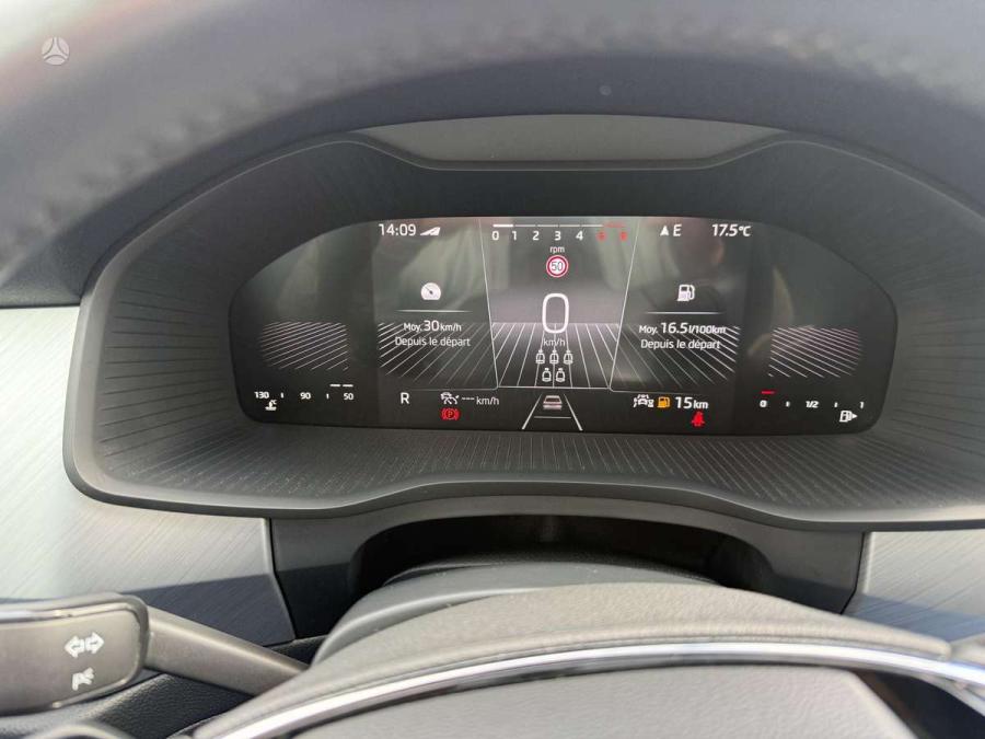 White Skoda Kodiaq 2023 in Marijampole, with an engine capacity of 1.50 L and mileage of 171 thousand km for 21538 €, photo 10 on AUTOMOTO.COM.LV