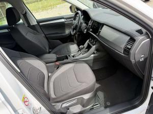 White Skoda Kodiaq 2023 in Marijampole, with an engine capacity of 1.50 L and mileage of 171 thousand km for 21538 €, photo 15 on AUTOMOTO.COM.LV
