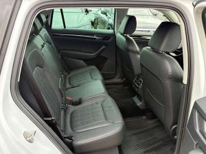 White Skoda Kodiaq 2023 in Vilnius, with an engine capacity of 1.97 L and mileage of 187 thousand km for 25800 €, photo 21 on AUTOMOTO.COM.LV